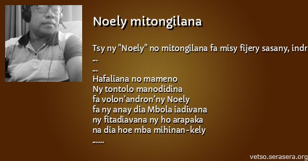 NOELY MITONGILANA - AORN - Tononkalo Malagasy