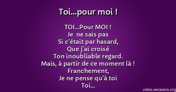 Toi...pour moi ! - Rabemanantsoa toavina na i ...tsoa - Tononkalo Malagasy